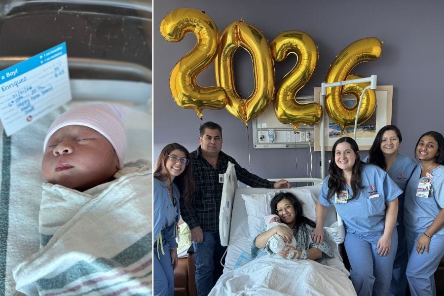 Long Island hospitals welcome their first babies of 2026