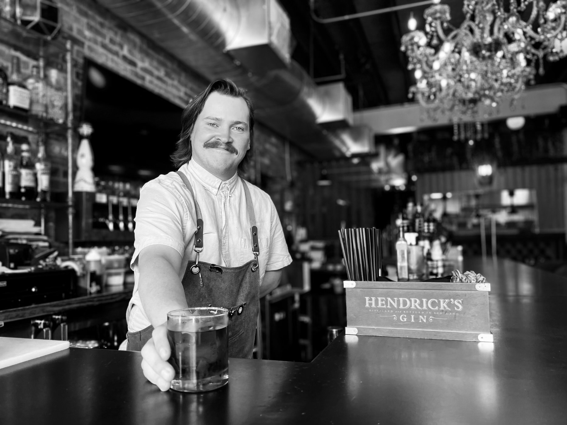 Throwback Joe at The Linwood in Bay Shore drops knowledge and jokes