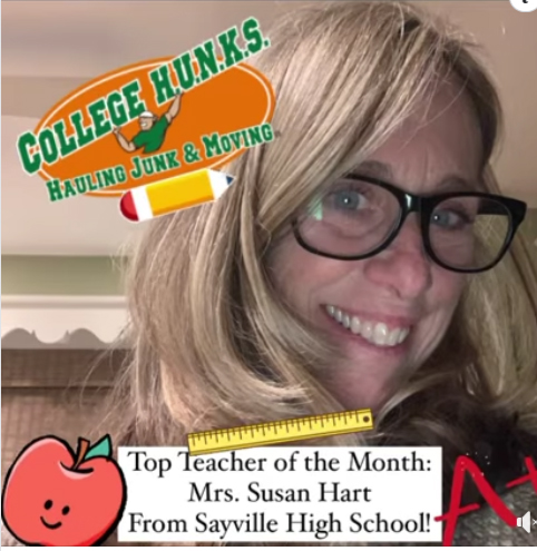 Sayville High School teacher is WBLI 'Teacher of the Month' - Greater ...