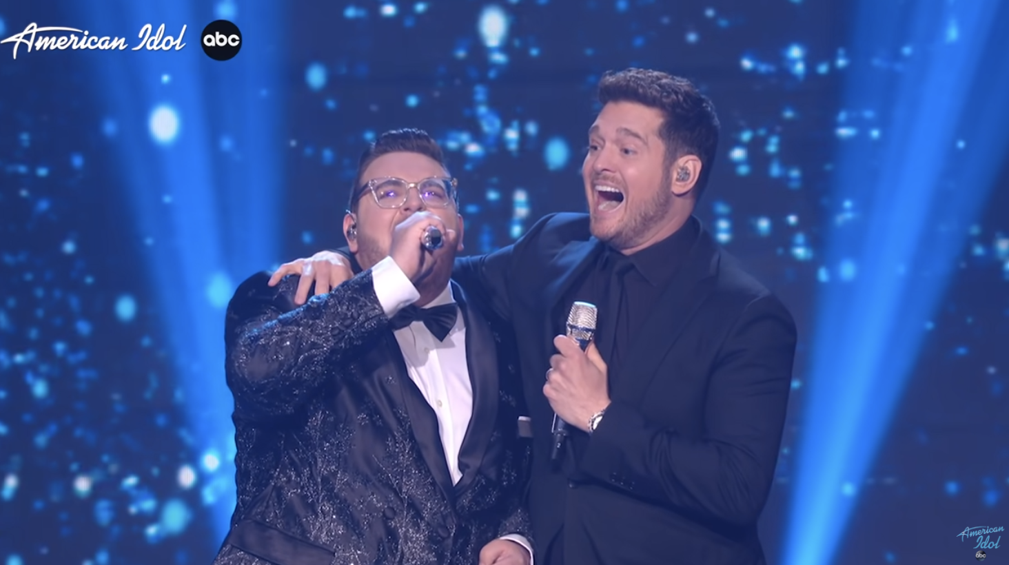 Watch: Christian Guardino performs a duet with jazz singer Michael Bublé
