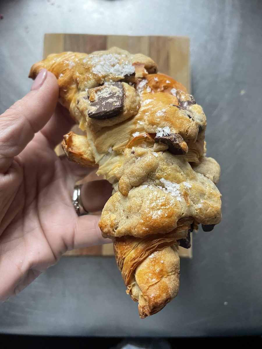 Here's where to get the viral cookie croissant on Long Island