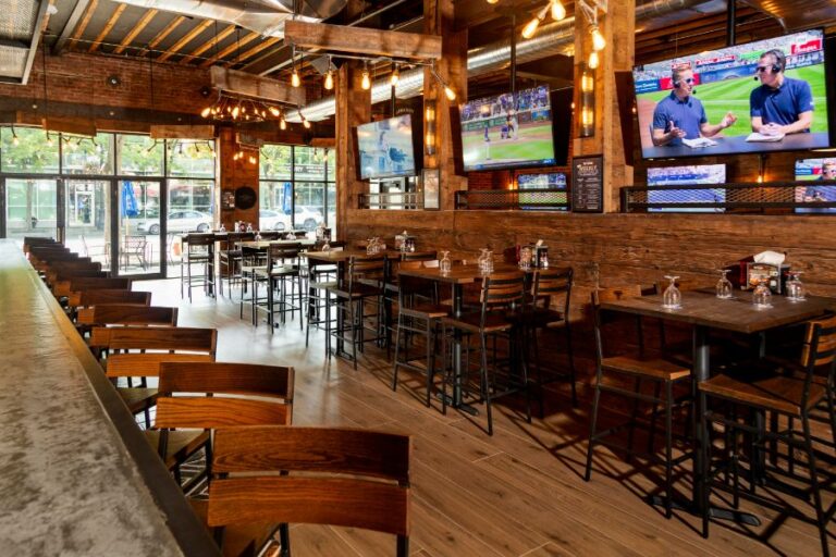 Take a tour of the new Tap Room in Garden City, LI's 8th location