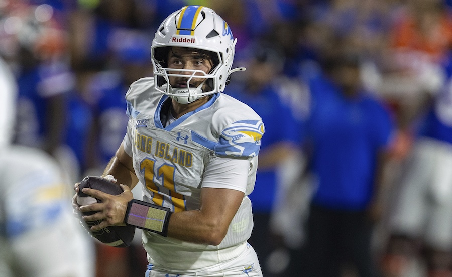 LIU football stuns Eastern Michigan for program’s first FBS win