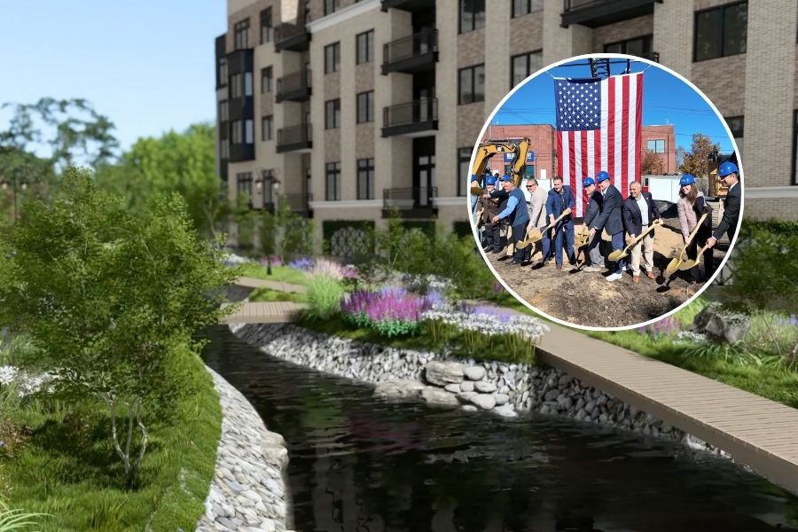 Patchogue breaks ground on $160M Carriage House apartments