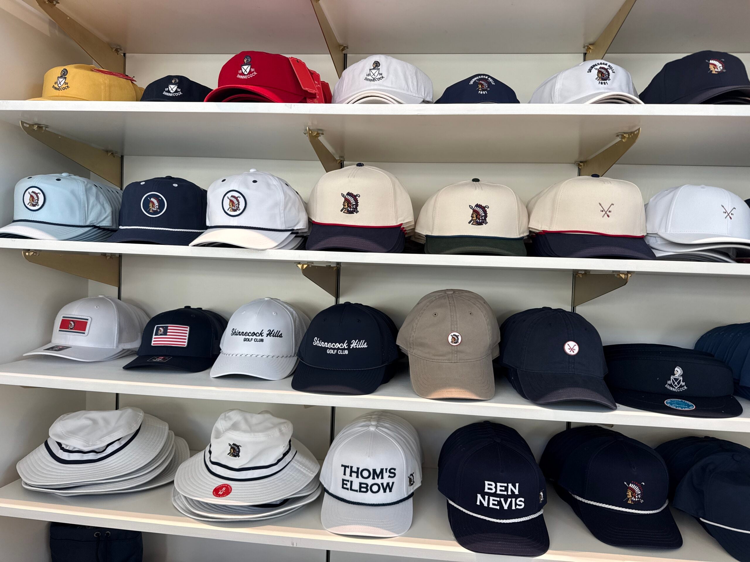 Giant pavilion for U.S. Open merch opens at Shinnecock Hills